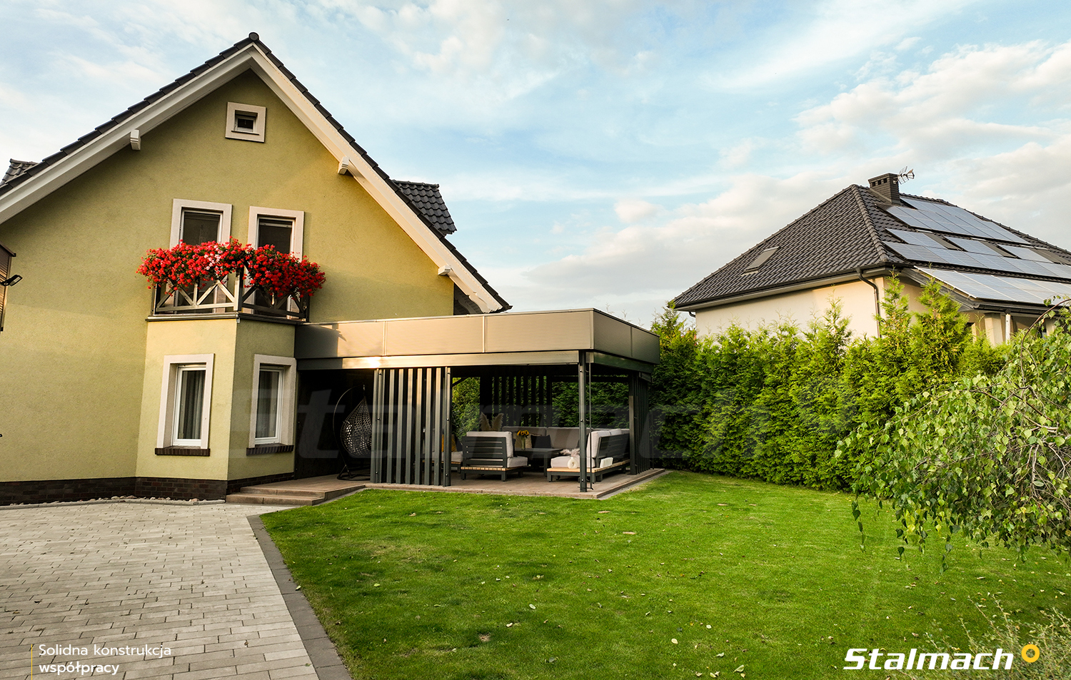 Stalmach - Producent i wykonawca Hal Stalowych | Taras 5x5x3m – Zduny